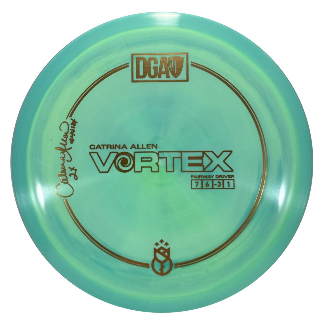First ProLine Swirl Vortex Catrina Allen 2X, DGA Disc Golf Driver ...