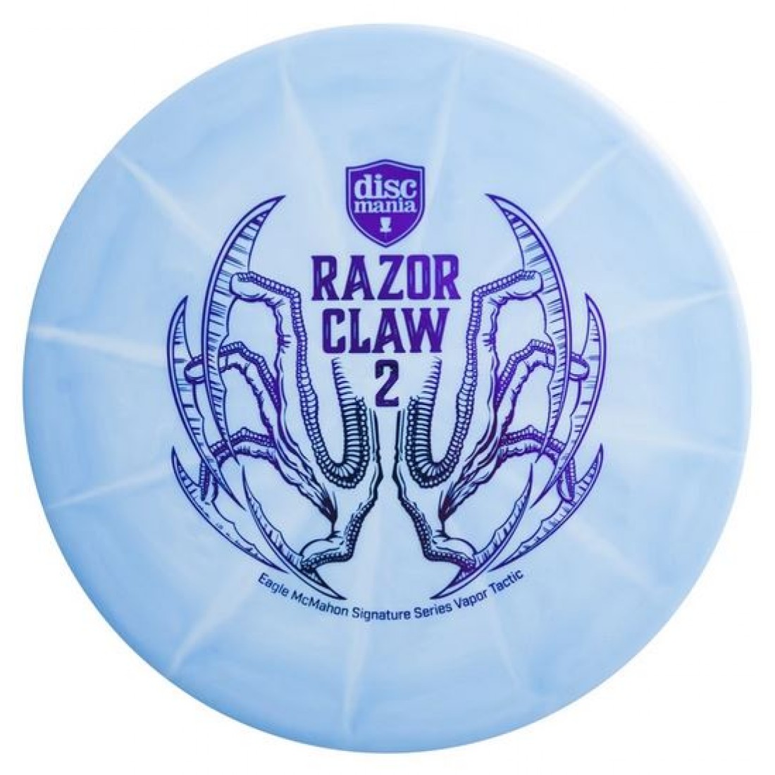 LE Vapor Tactic - Razor Claw 2, Discmania Disc Golf Putter | Discs ...