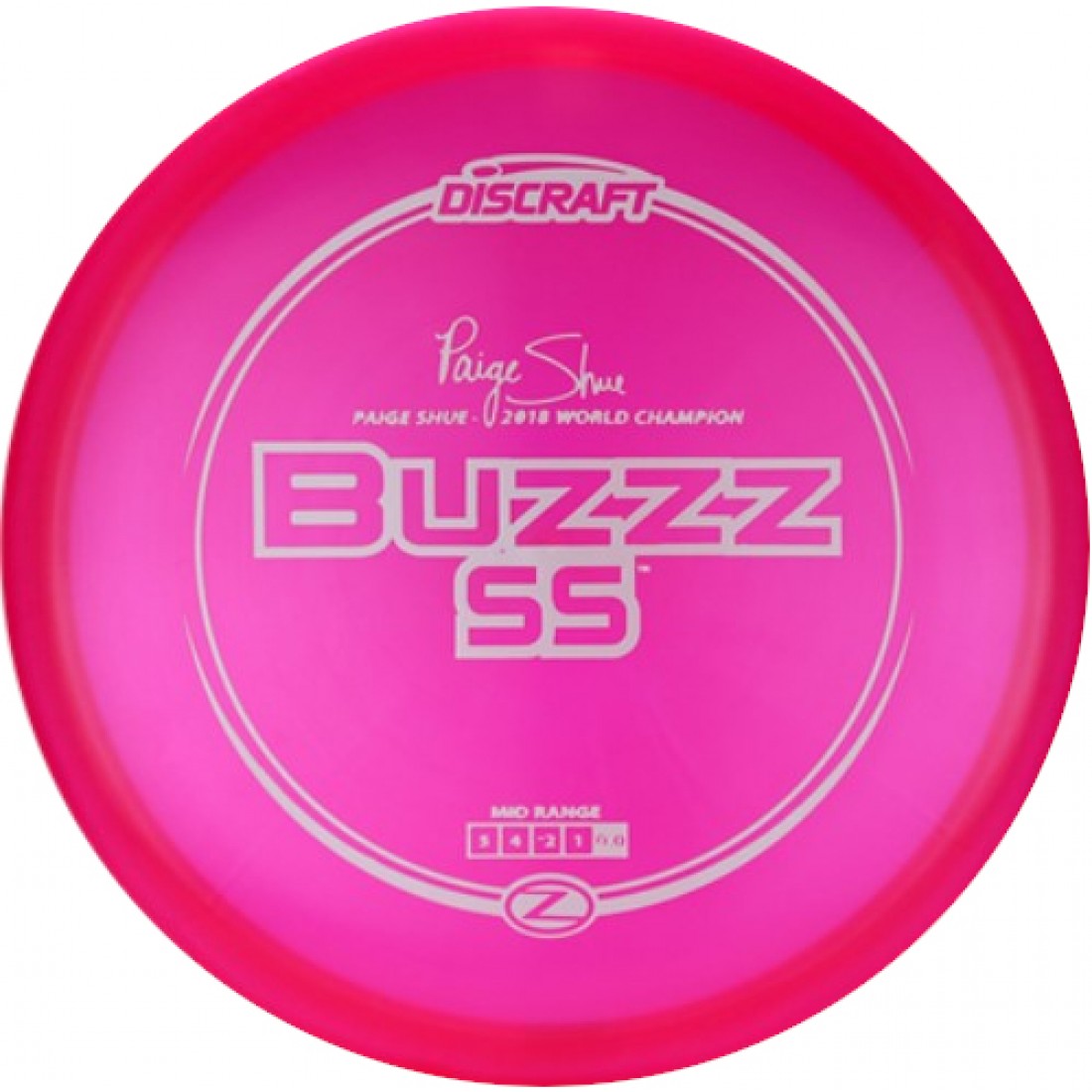 Z Buzzz SS Paige Shue Signature, Discraft Stable Mid Range Disc Golf ...