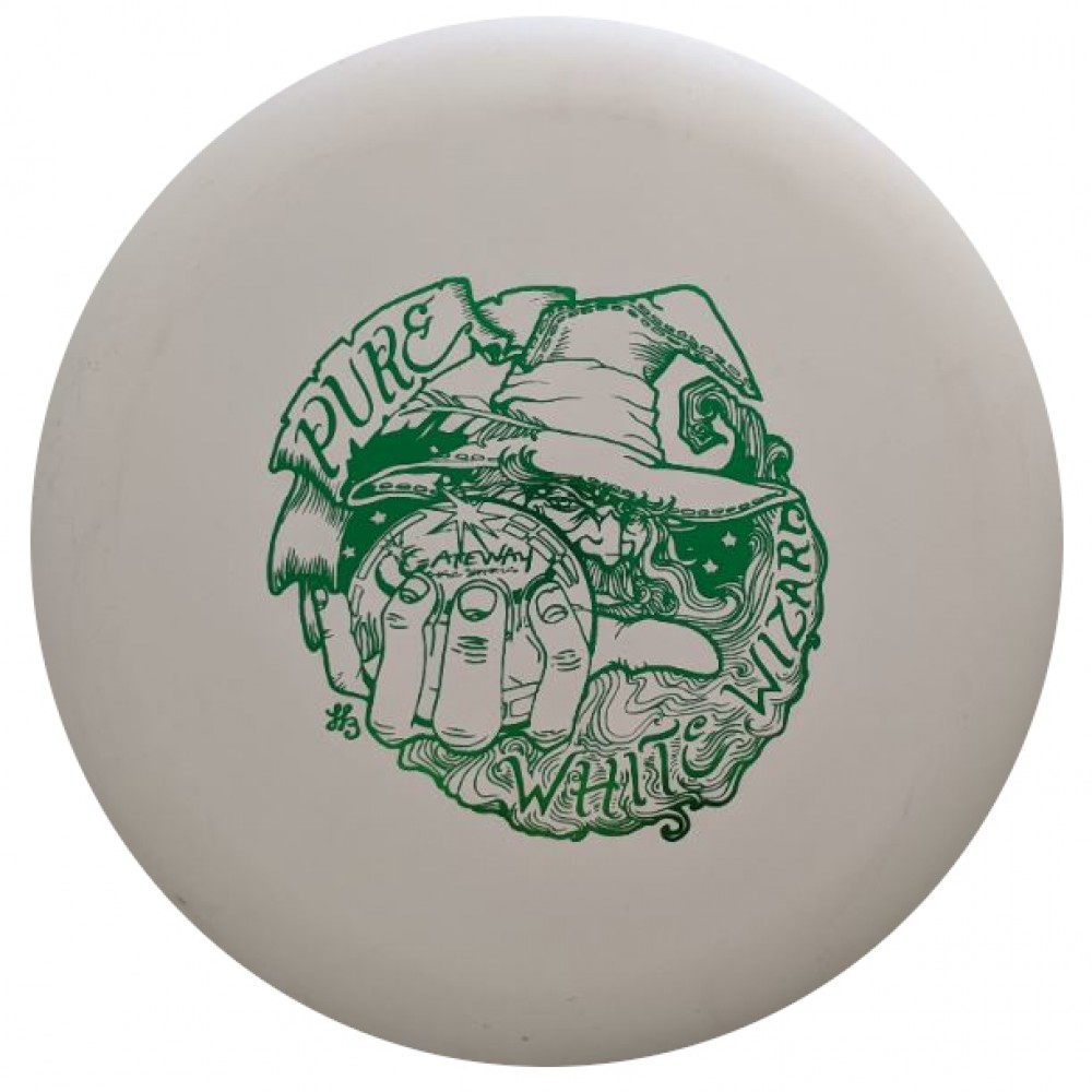 Pure White Wizard, Gateway Disc Golf Putter | Discs Unlimited