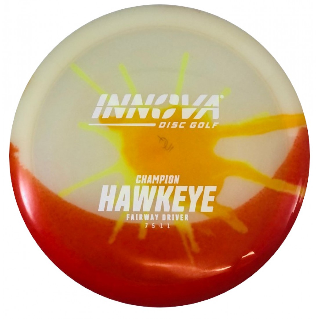 Champion Dyed Hawkeye, Innova Stable Disc Golf Driver | Discs Unlimited
