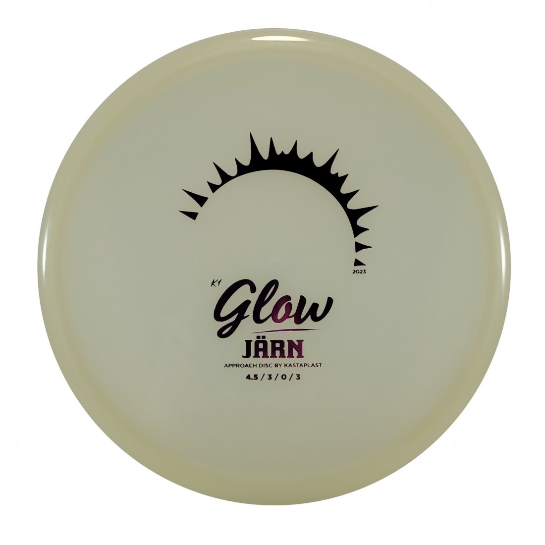 K1 Glow Jarn, Kastaplast Disc Golf Driver | Discs Unlimited