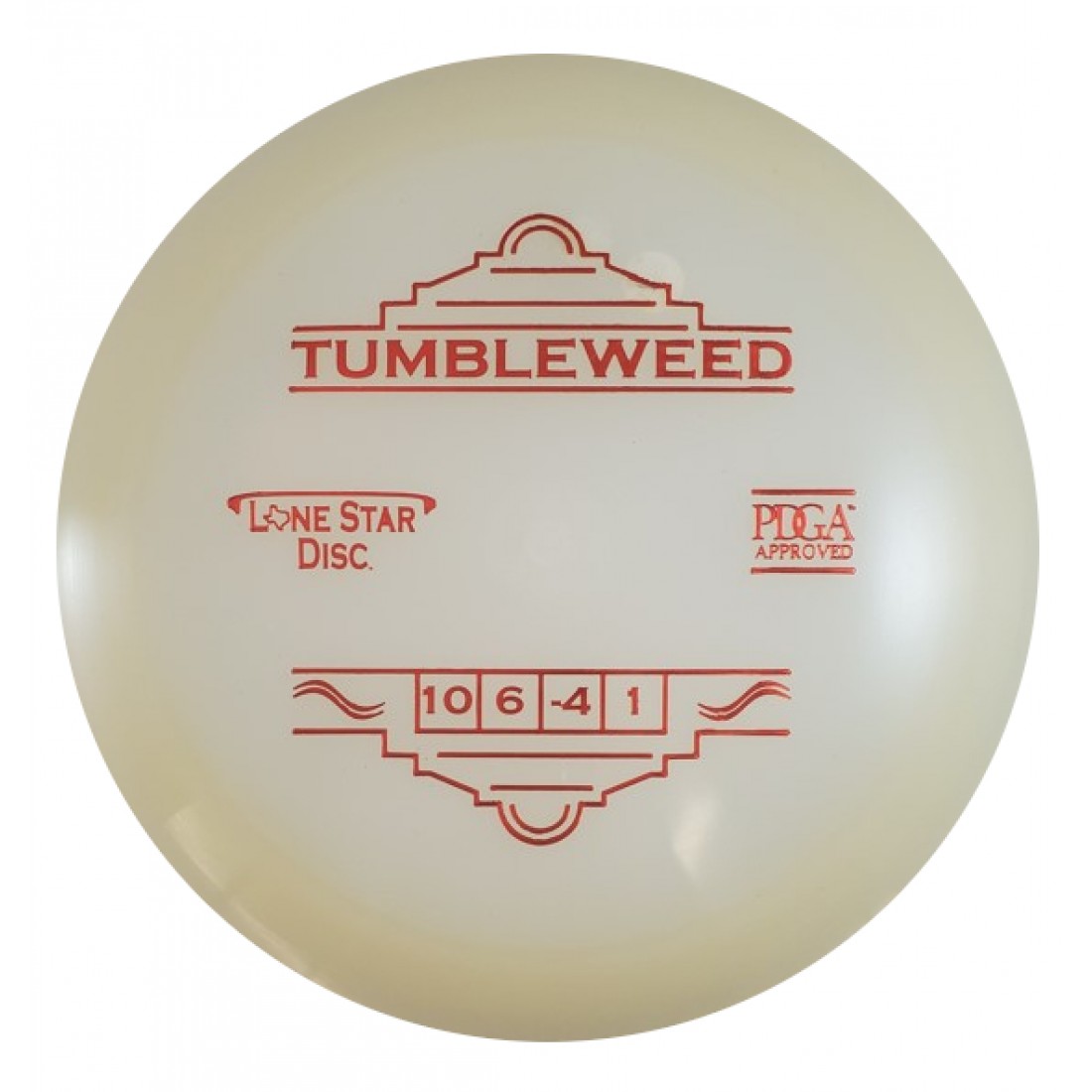 Bravo Glow Tumbleweed, Lone Star Disc Golf Driver | Discs Unlimited