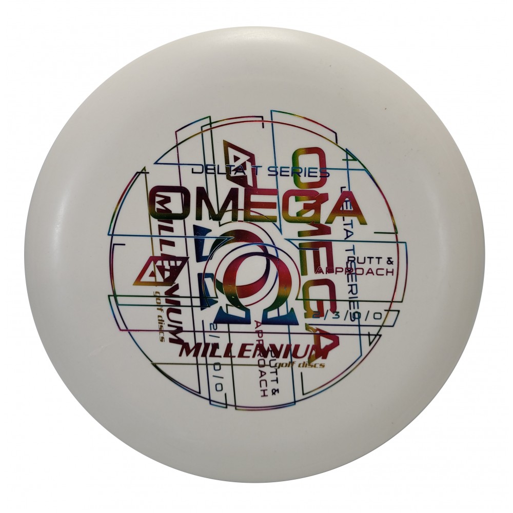 DT Omega Driving X-Out, Millennium Disc Golf Putter | Discs Unlimited