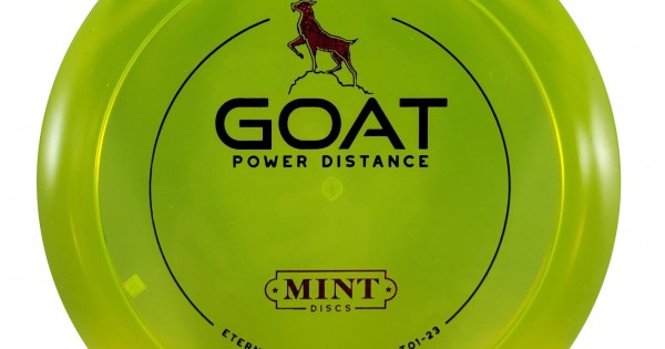 Mint Eternal Goat, Mint Disc Golf Overstable Distance Driver | Discs ...